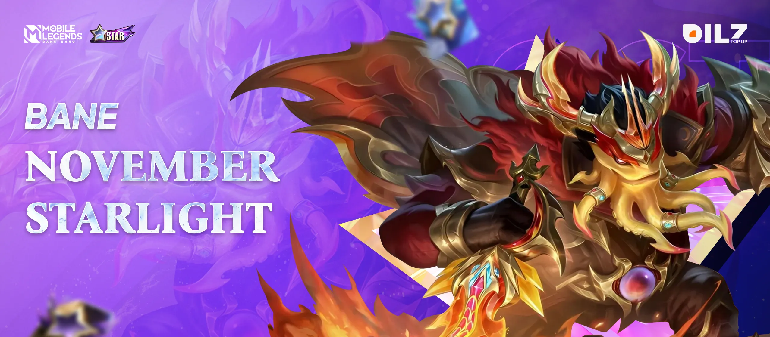 Bane November Starlight Skin Mobile Legends – Dapatkan Lebih Mudah di ...